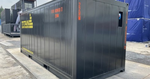 Isoleret container | lej eller køb | ALPHA Containers