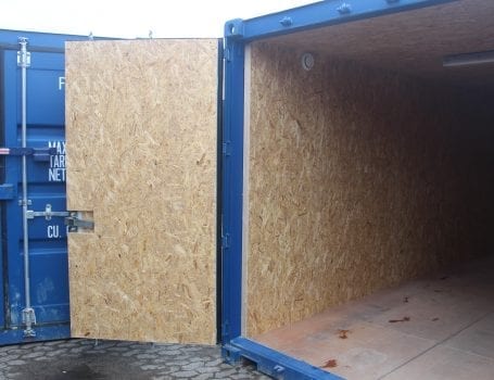 Isoleret container - beskyt dine ejendele mod frost og kondens